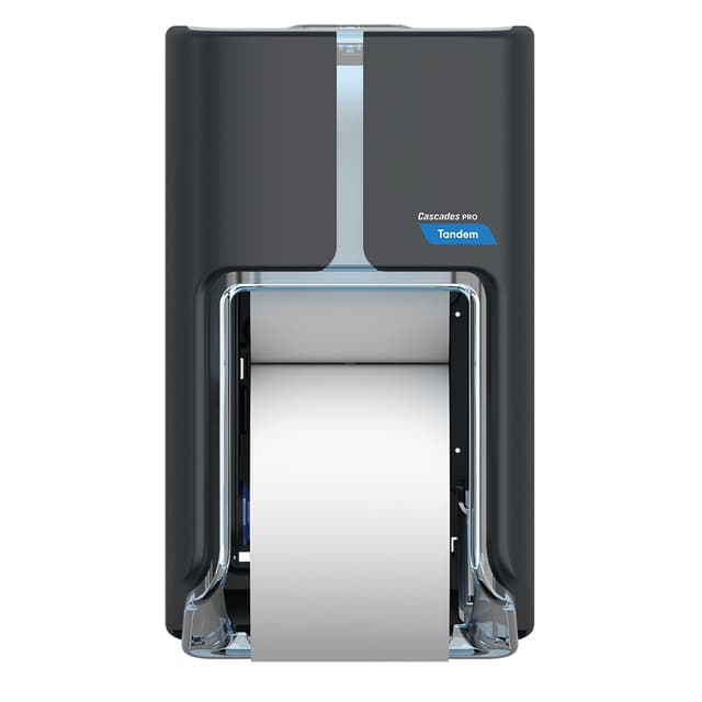 Cascades PRO Tandem Top Bottom High Capacity Bath Tissue Dispenser ...