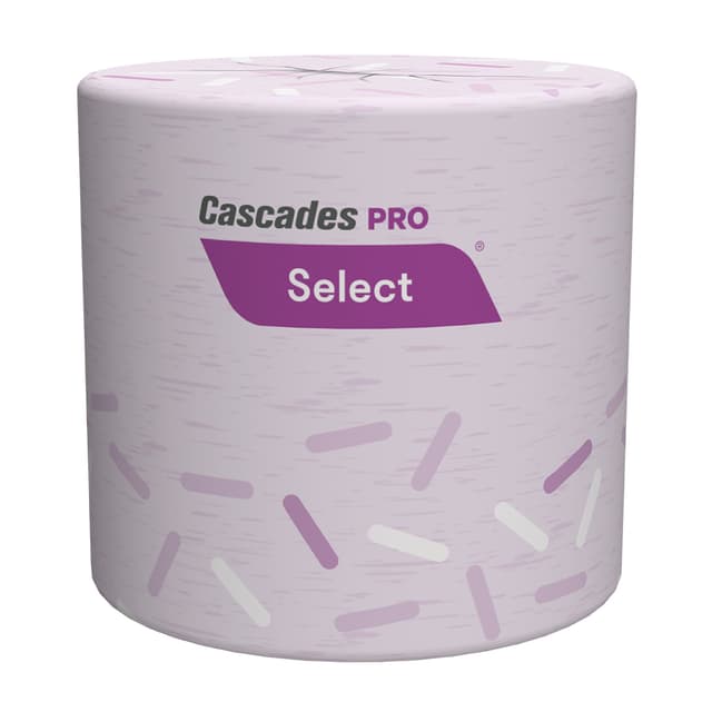 Cascades PRO Select Standard Bath Tissue, 1-Ply, White, 1000 sheets, 96 ...